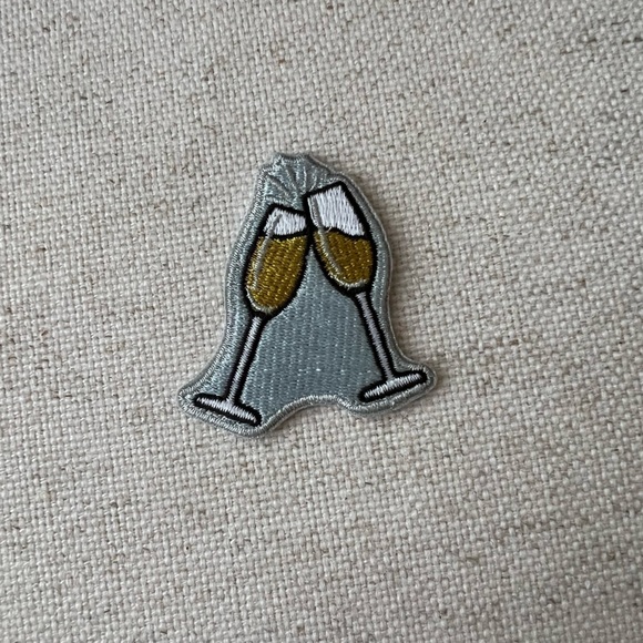 Stoney Clover Lane | Accessories | 25 Stoney Clover Lane Champagne Cheers Patch | Poshmark